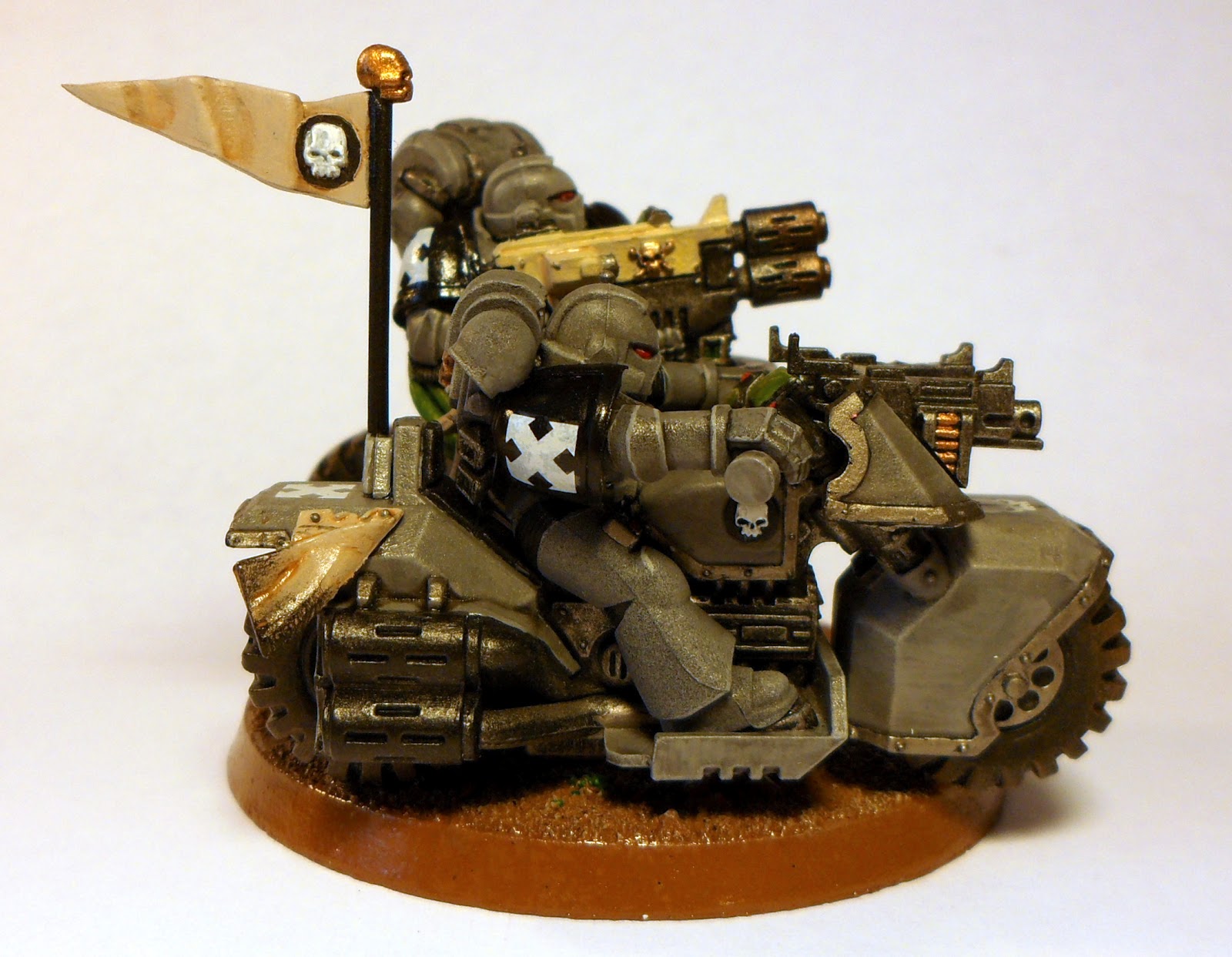 WeeMen: Relictors Space Marine Attack Bike Conversion - for BW3