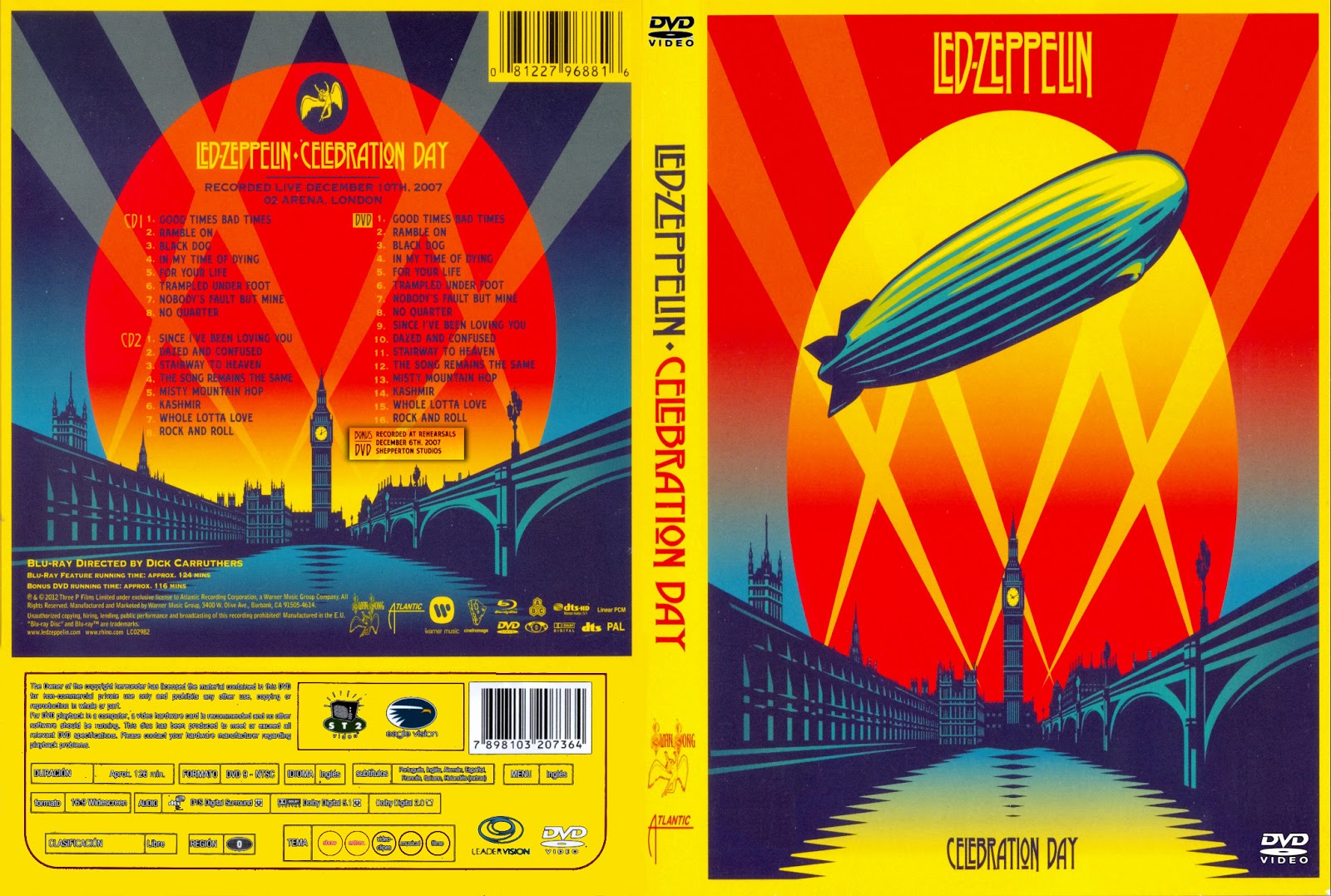 MANIA DIGITAL: Led Zeppelin - Celebration Day (2 Dvd) (2012)