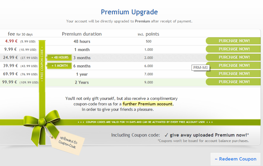 Why you need upgrade to Uploaded Premium Account - File Hosts Service ...