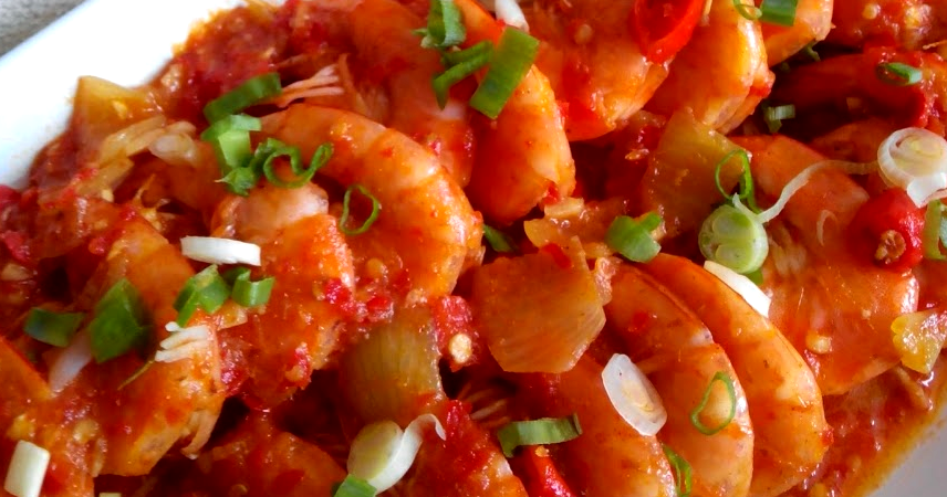 Cara Membuat Masakan Udang Saus Padang Ala Restoran Mahal