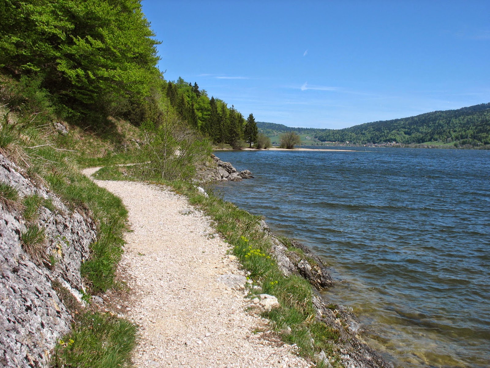 Tour du lac de joux - rando activo - OnVaSortir! Geneve
