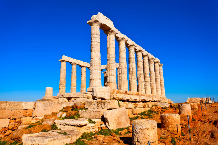Temple of Poseidon, Sounion, Greece (with Map & Photos)