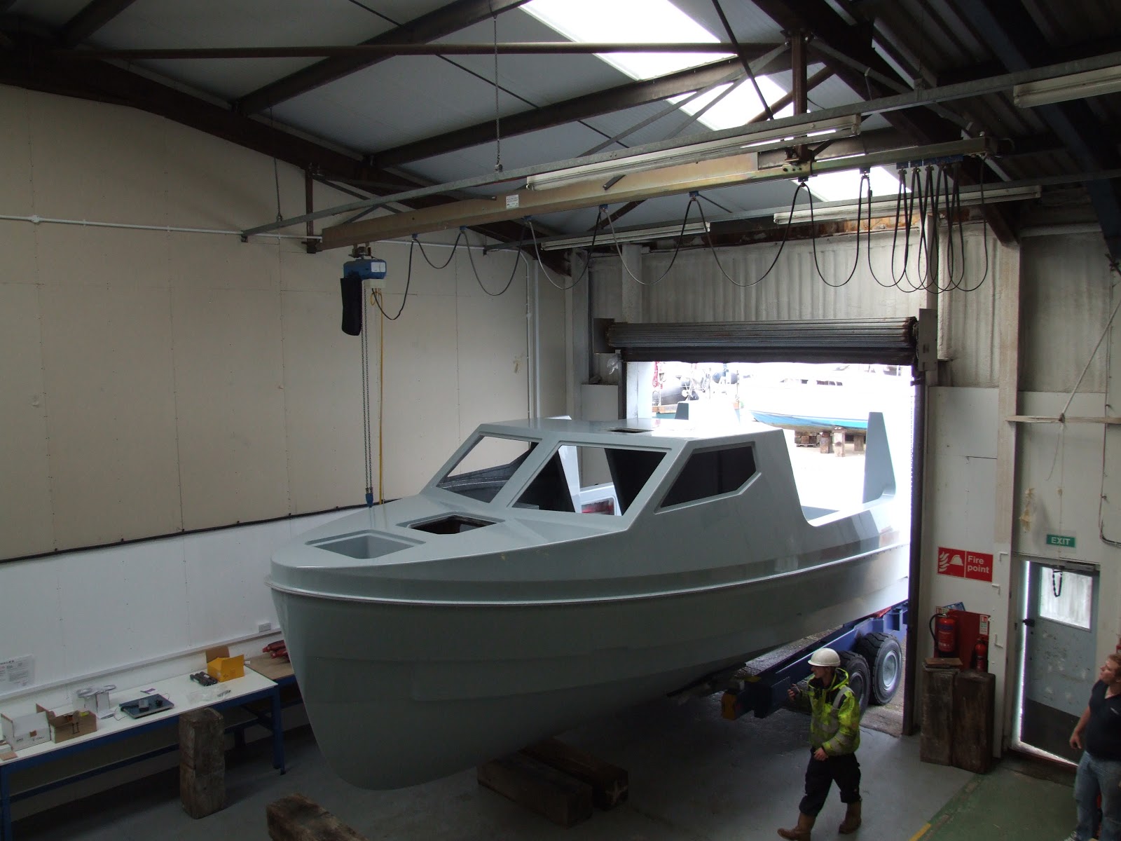 Autonomous Surface Vehicles (ASV) latest Vehicle arrives at Trafalgar Wharf