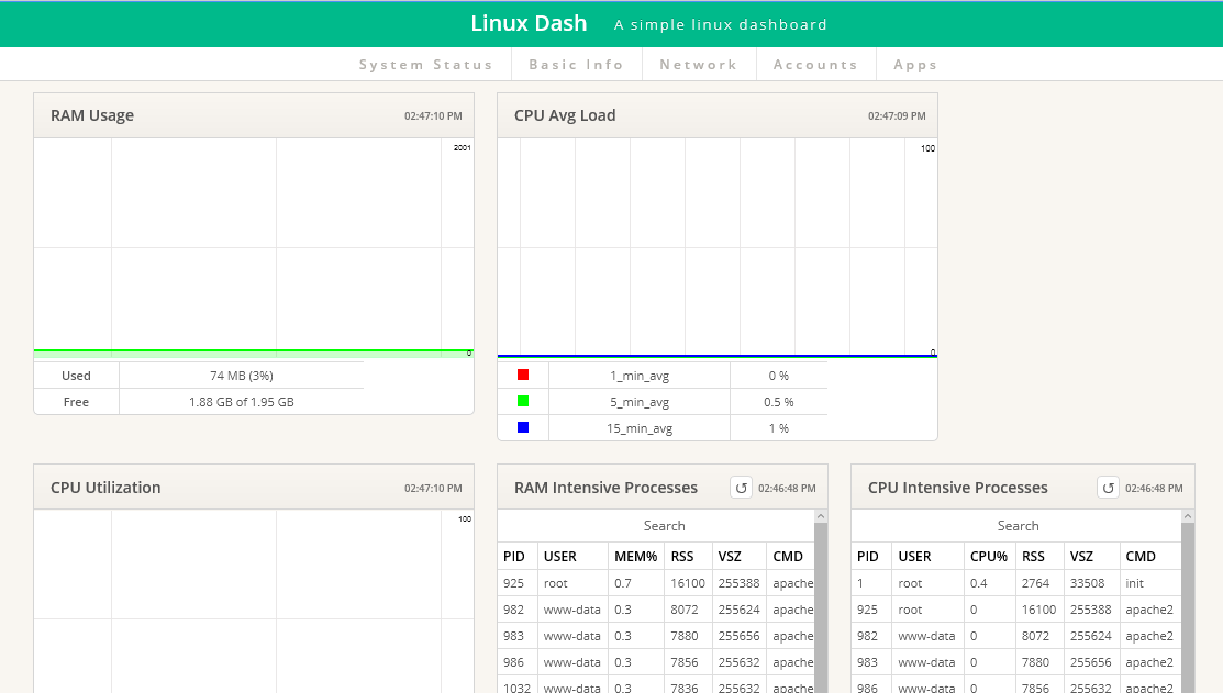 How To Install Linux-Dash