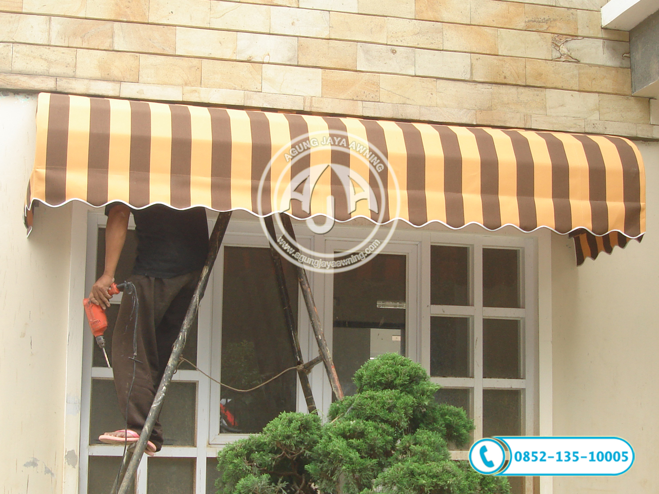 Awning Canopy Kain - Jasa Tenda Membrane, Canopy sunbrella - Awning ...