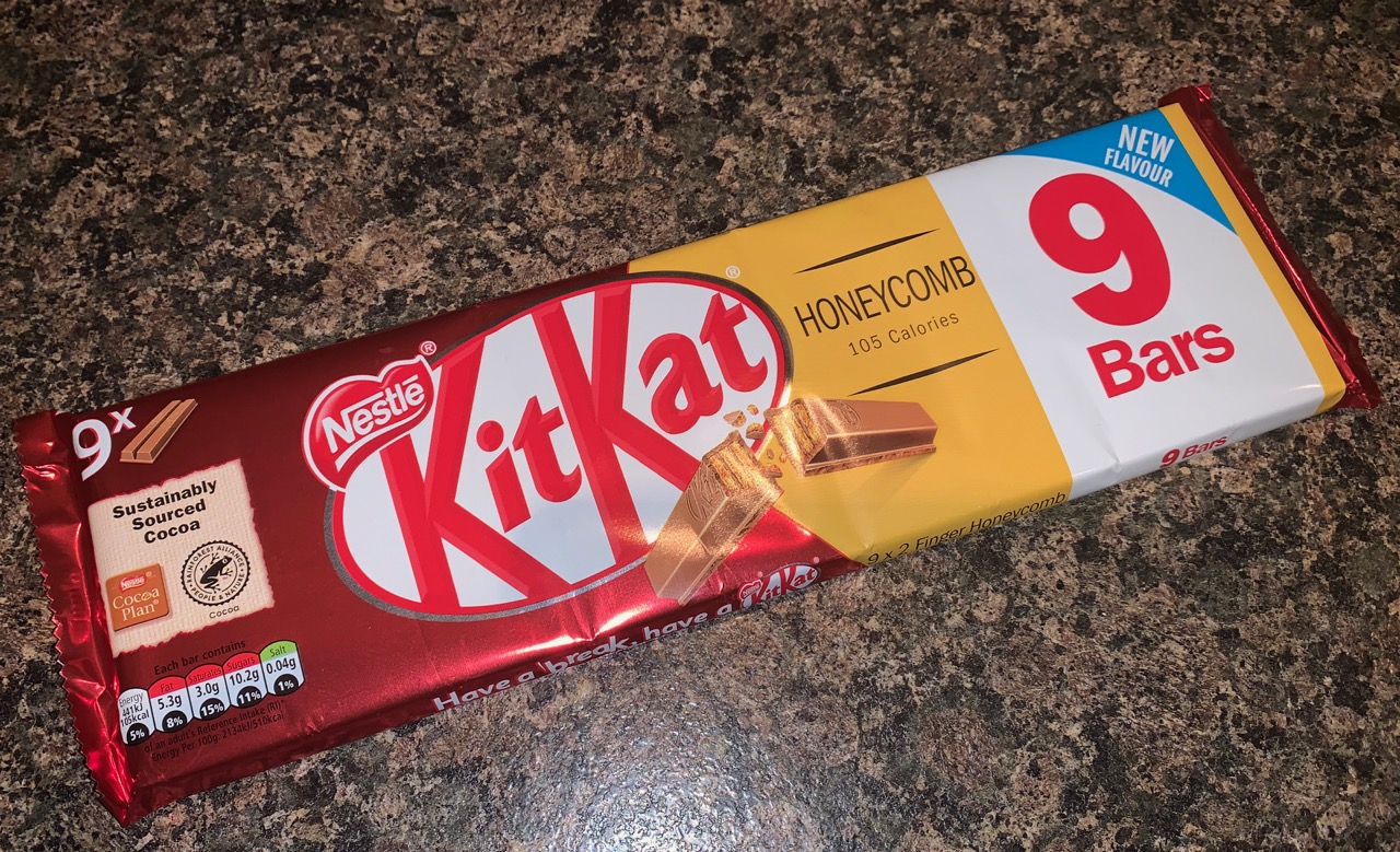 FOODSTUFF FINDS: Kit Kat - Honeycomb (Asda) By @Cinabar