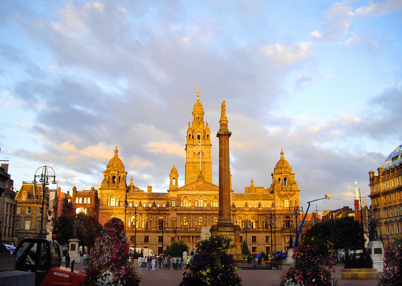 John Parker Pics: George Square Glasgow