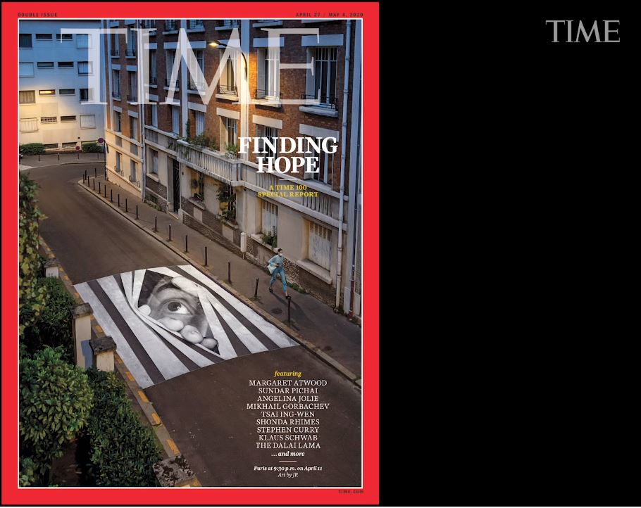 Special TIME 100 Issue: The Story Behind JR's 'Finding Hope' Cover ...