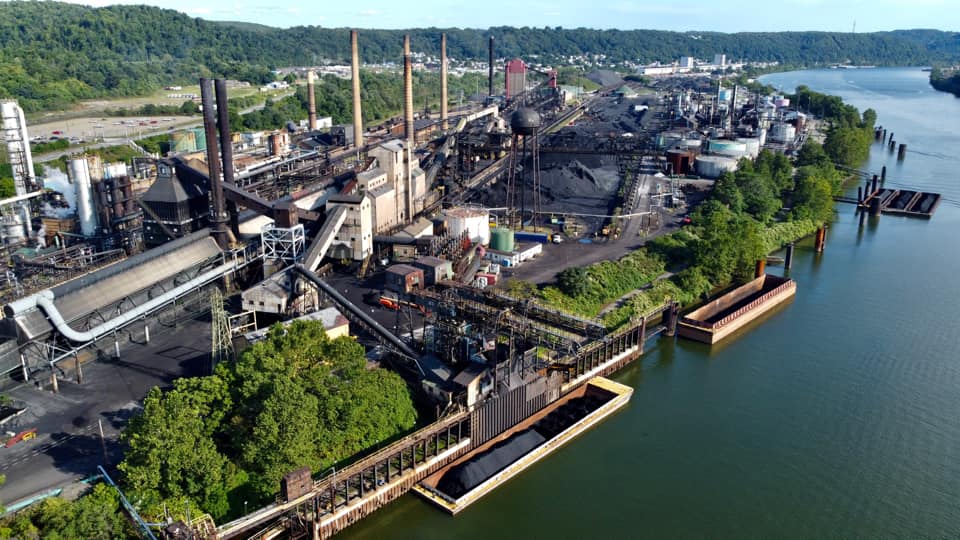 Industrial History: 1917 NS/Wheeling-Pittsburgh Steel Bridge over Ohio ...