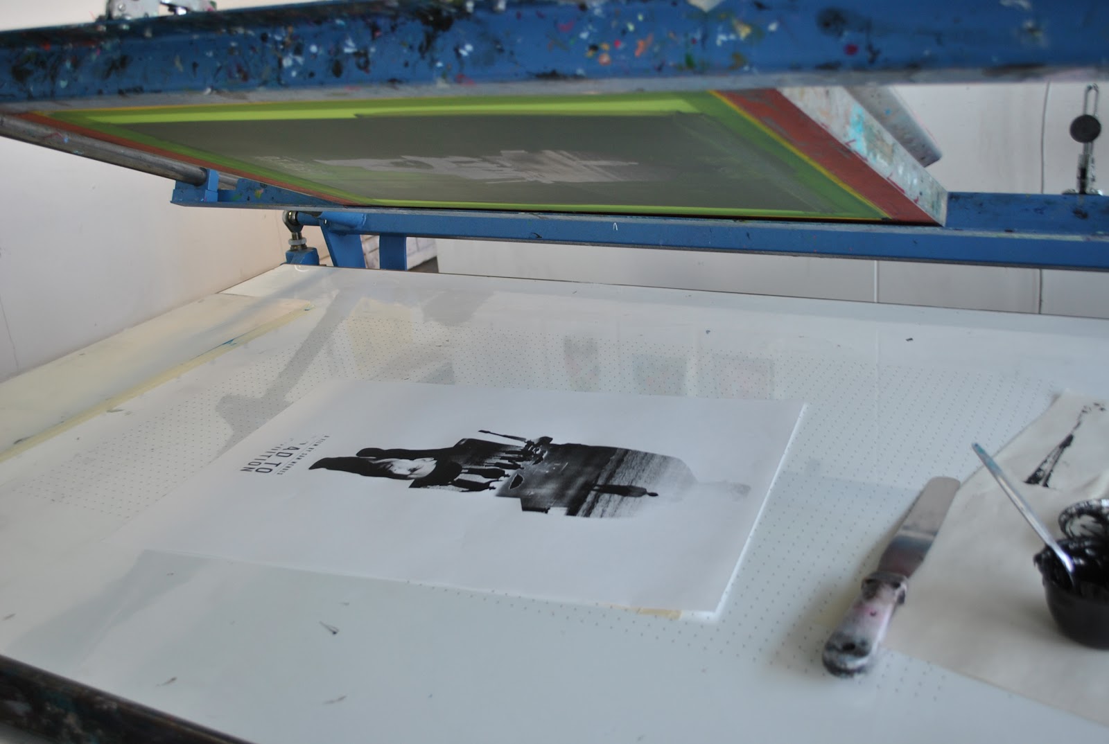 Design Practice: What is a line?// Screen printing