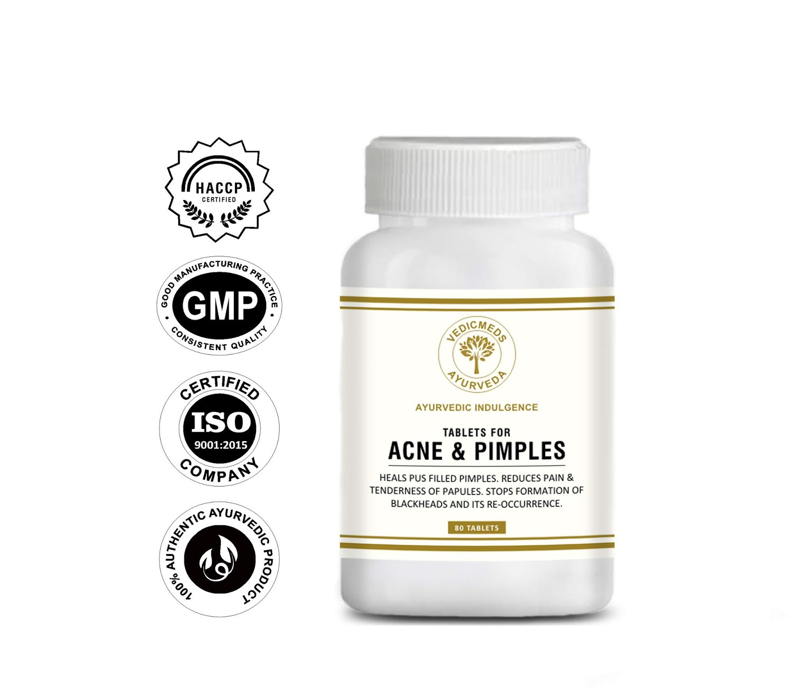TABLETS FOR ACNE AND PIMPLES ~ Vedicmeds Ayurveda
