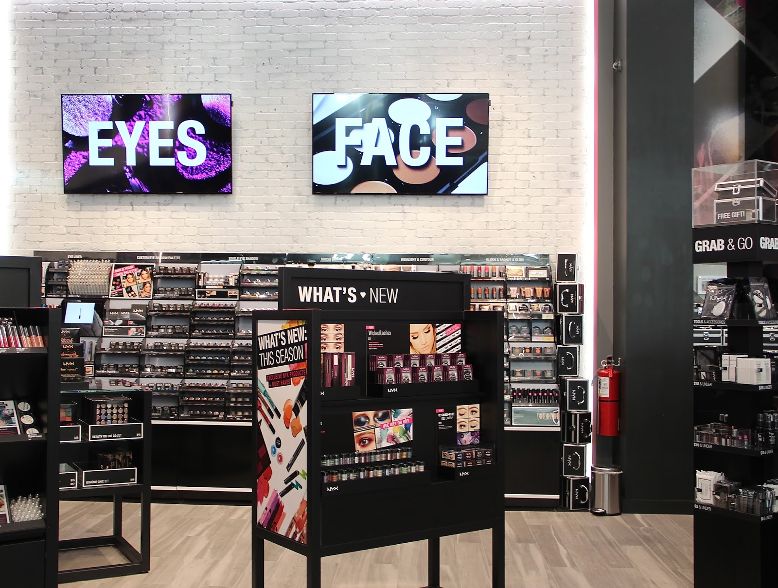 fashionably petite: NYX Cosmetics Store Opening at Westfield Garden ...