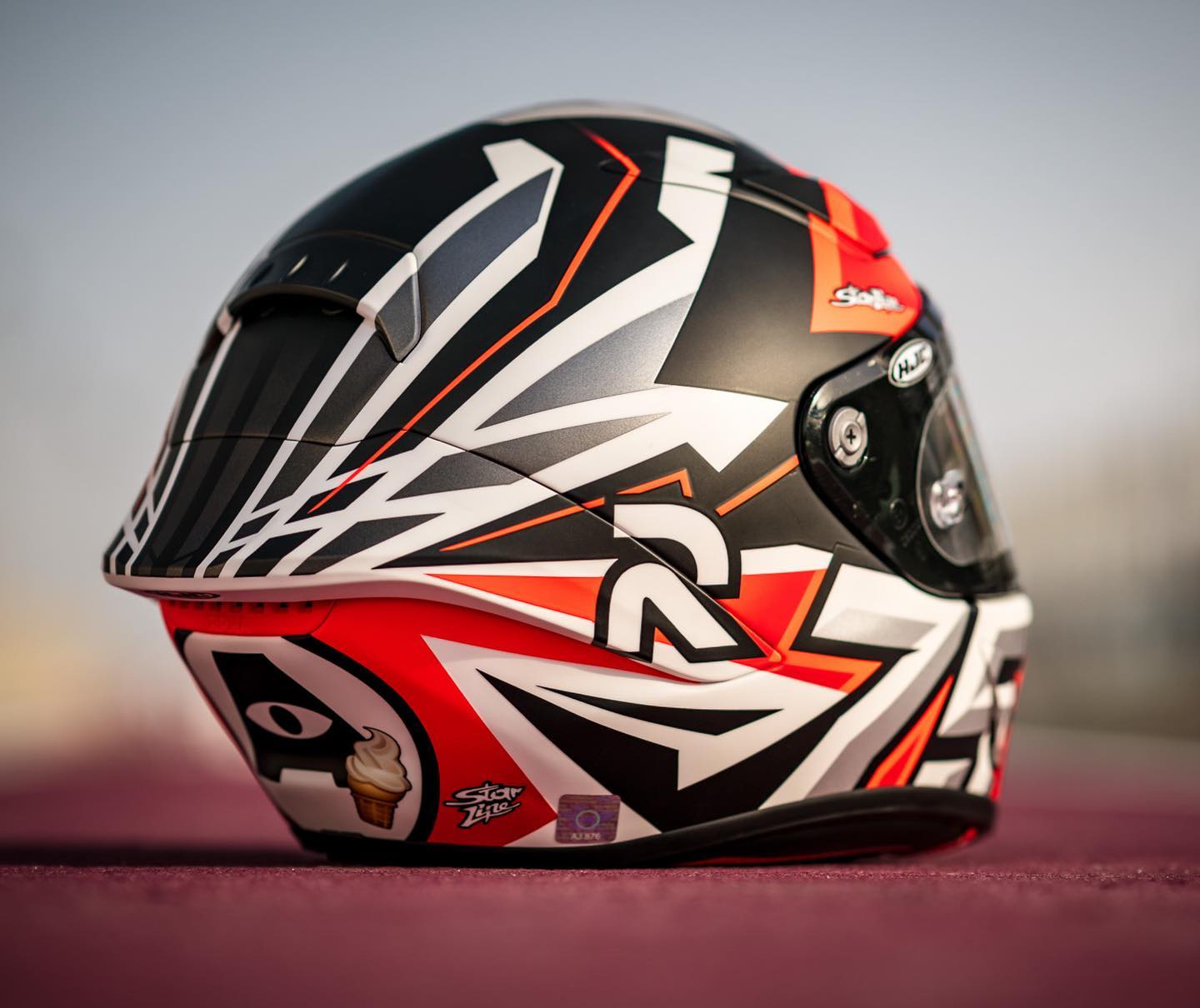 Racing Helmets Garage: HJC RPHA1 A.Arenas 2021 by Starline