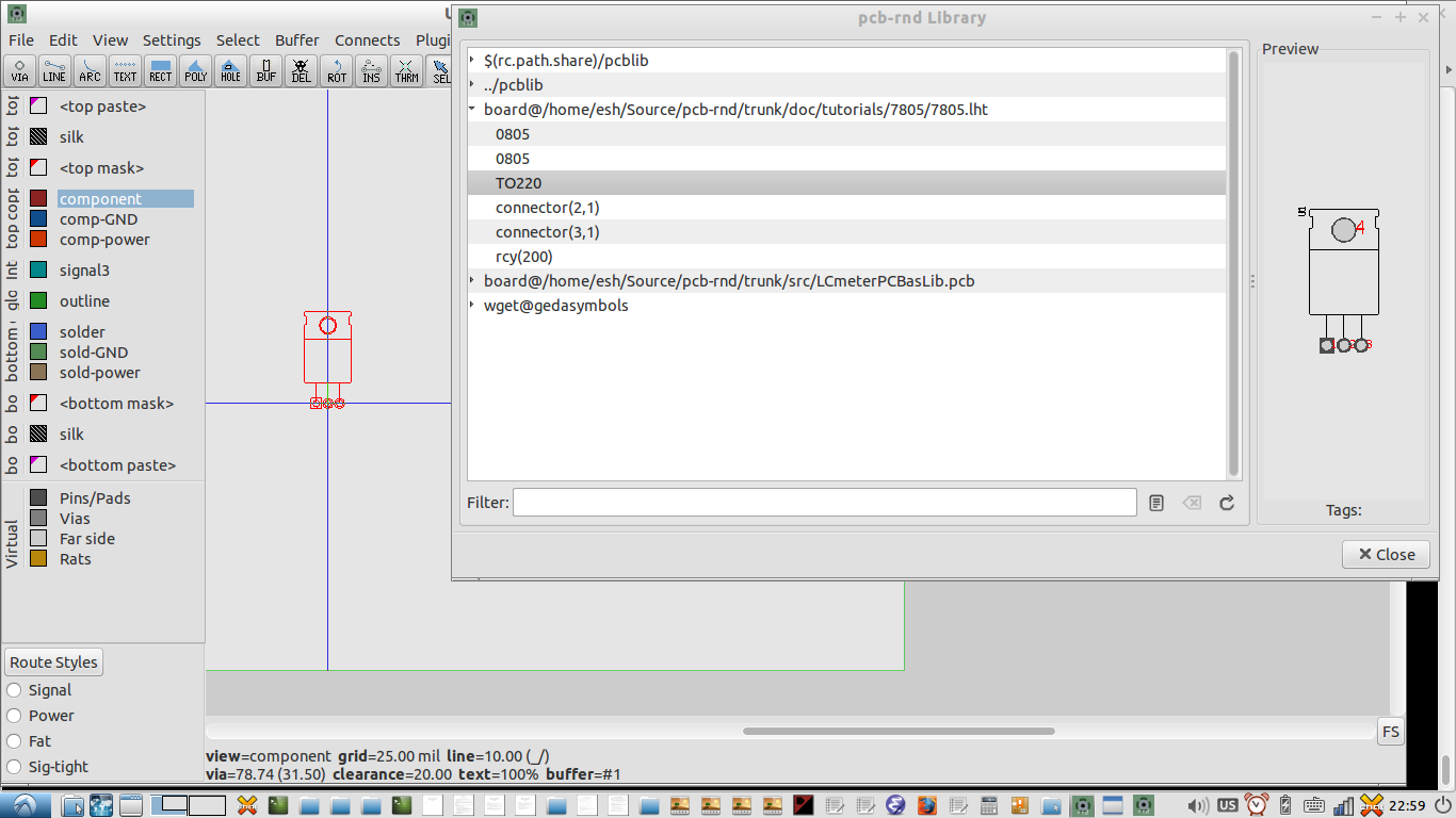 blog de VK5HSE: Using existing pcb layouts as footprint element ...
