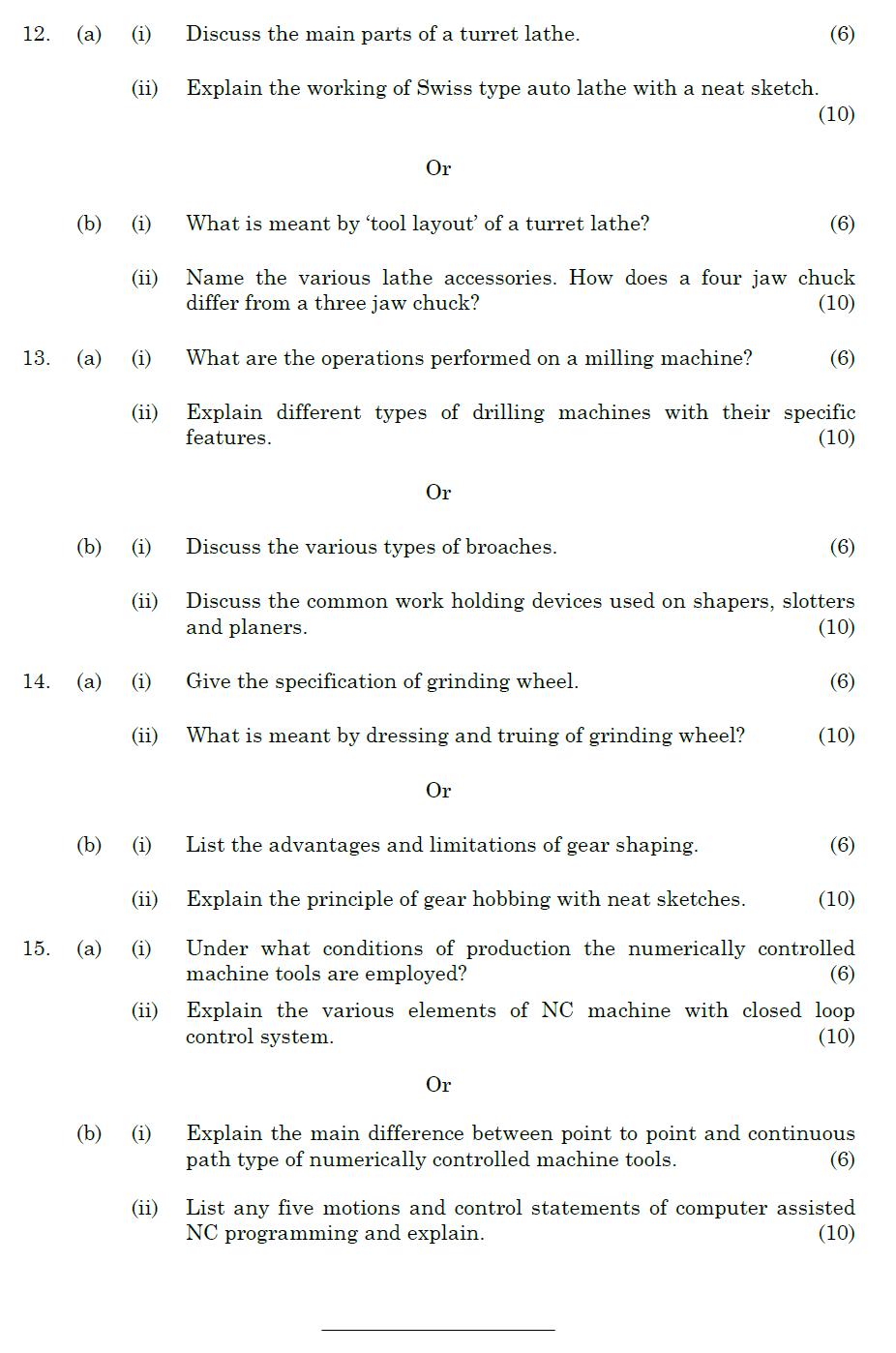 Download April May 2010 ME6402 [Old Code: ME2252] Manufacturing ...