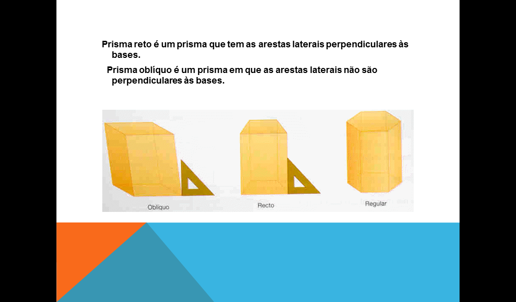 Geometria Espacial: Prismas