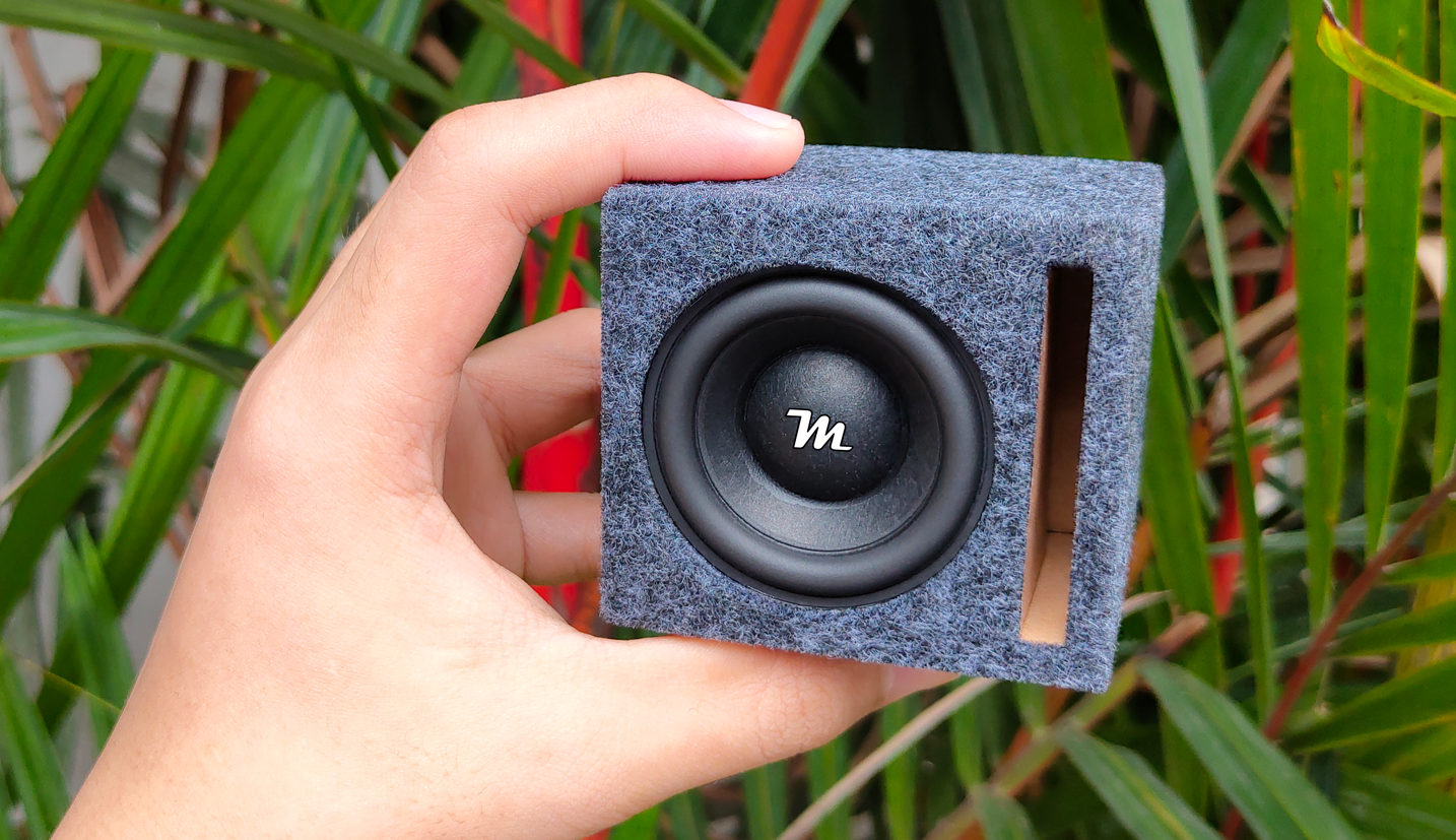 DIY Mini Subwoofer: Super Loud L-Ported Mini Subwoofer Design
