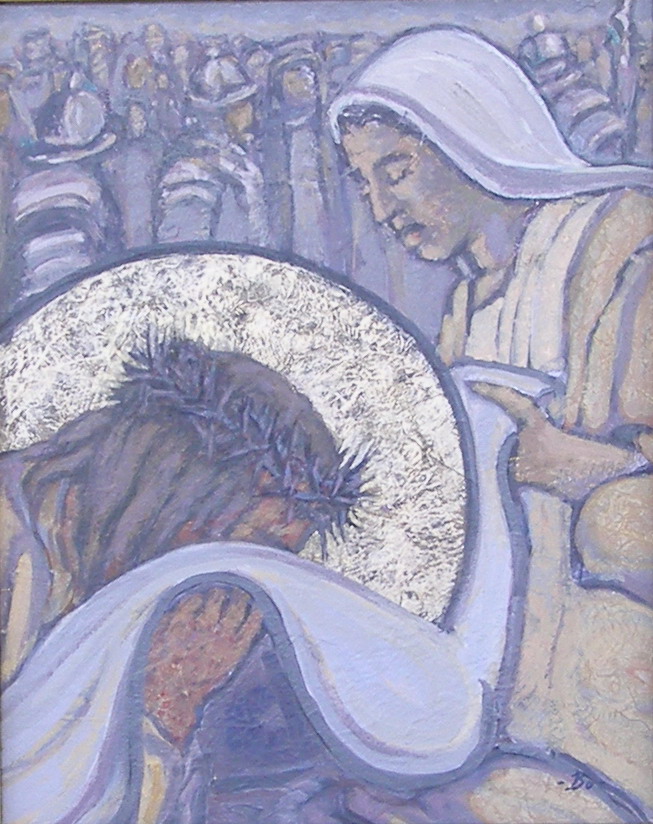 Krug Zemaljski: Veronika pruža Isusu rubac