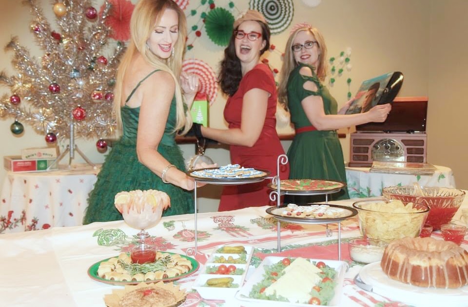 Retro Christmas Party Ideas