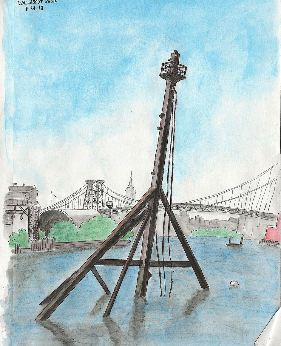 Chris Brown's Sketch House: Wallabout Channel