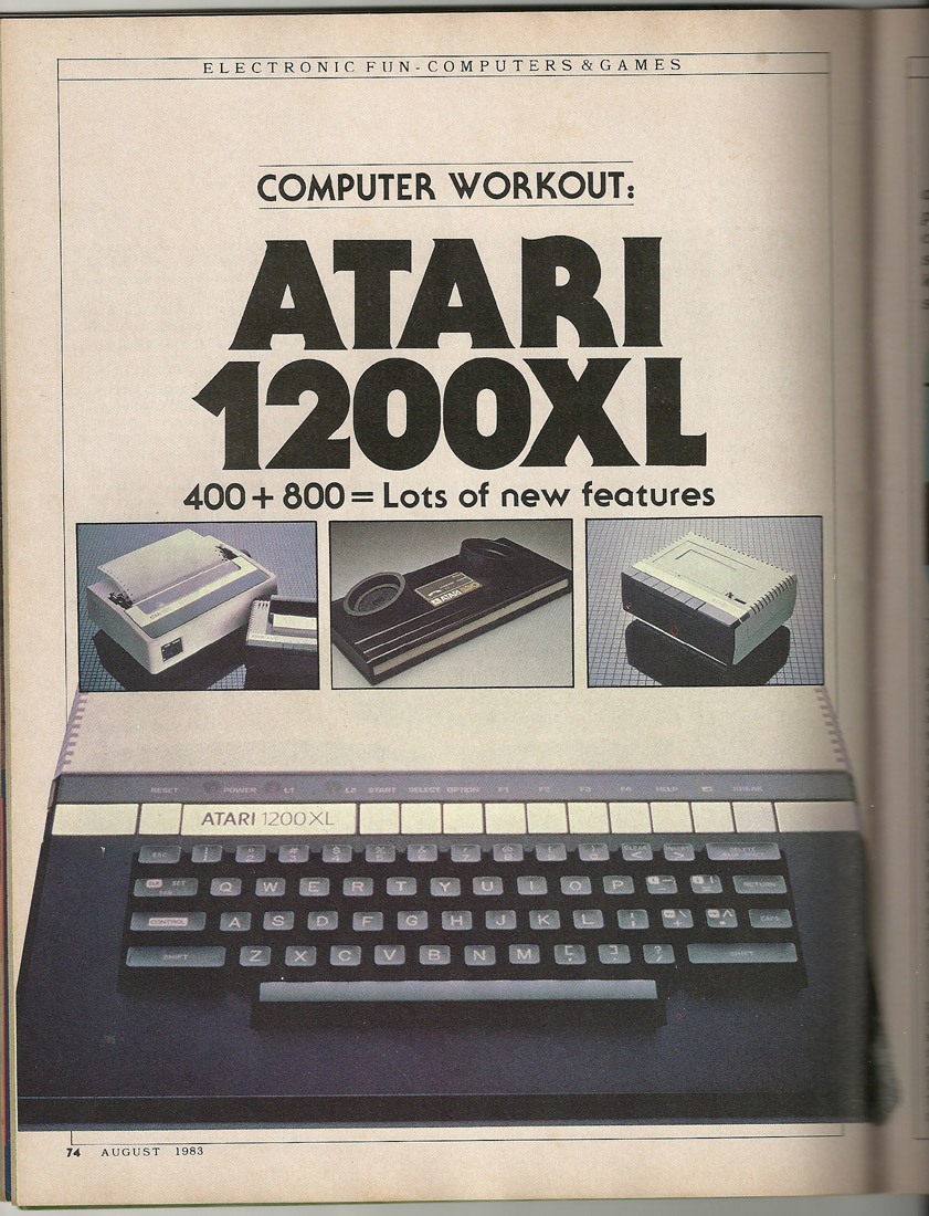 Christopher Elam's OWARI: Atari 1200XL