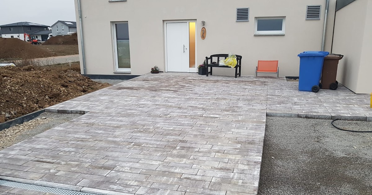 UPDATE: Außengestaltung - Randsteine und Pflaster