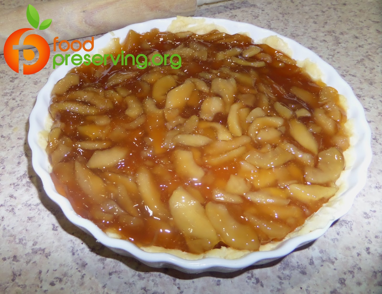 FOOD PRESERVING: Caramel Apple Pie Filling