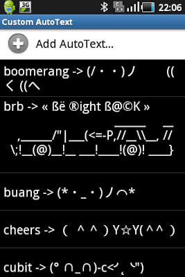 Cara Membuat Autotext BBM di Android