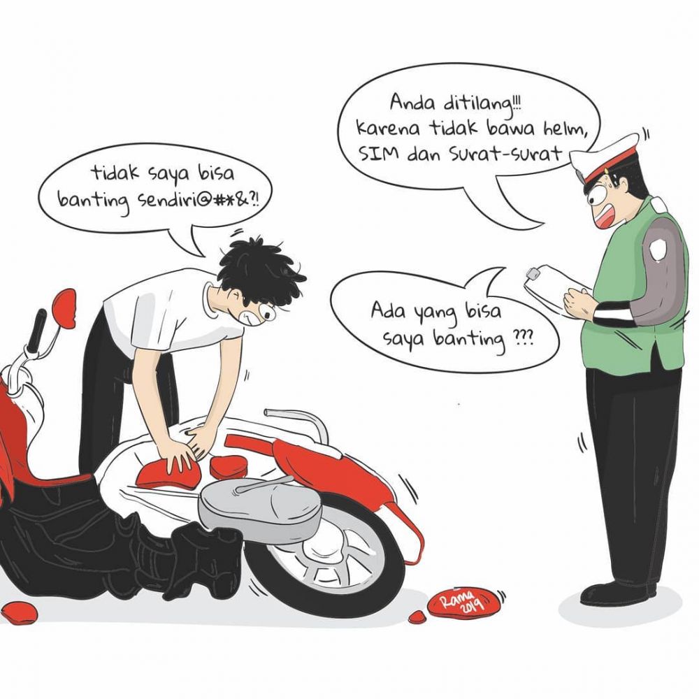 9 Meme Lucu 'Pria Rusak Motor' Ini Kocaknya Bikin Iba - Lucu.ME ...
