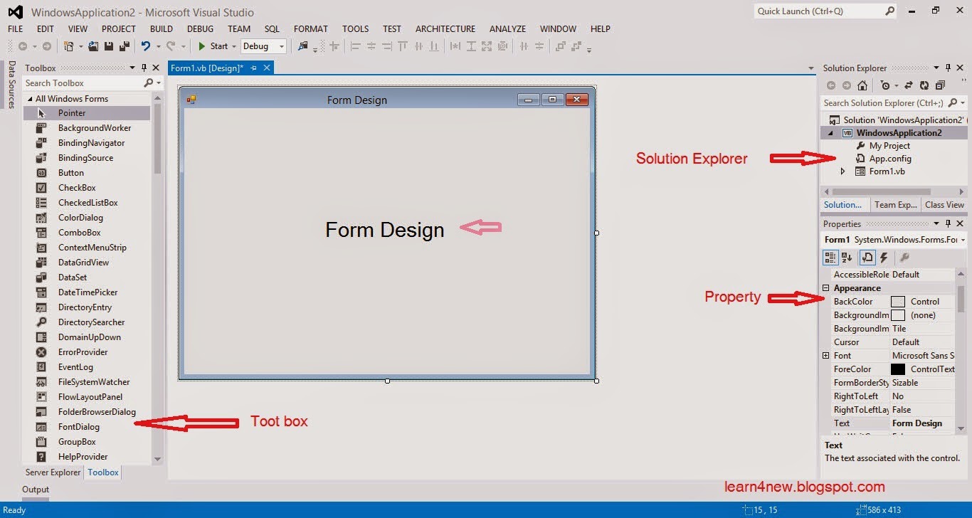 Learning for new day: មេរៀន VB.net