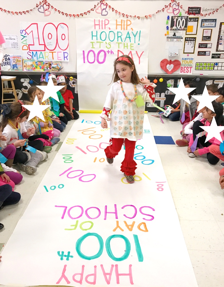 Hip, Hip, Hooray! It's the 100th Day! - jillian laura designs