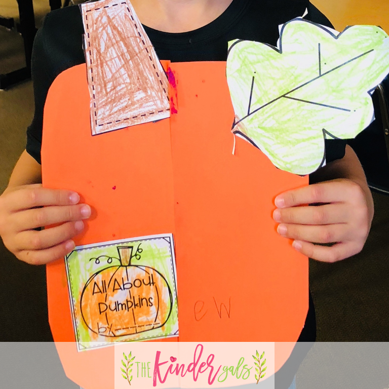 KinderGals: Pumpkin Activities