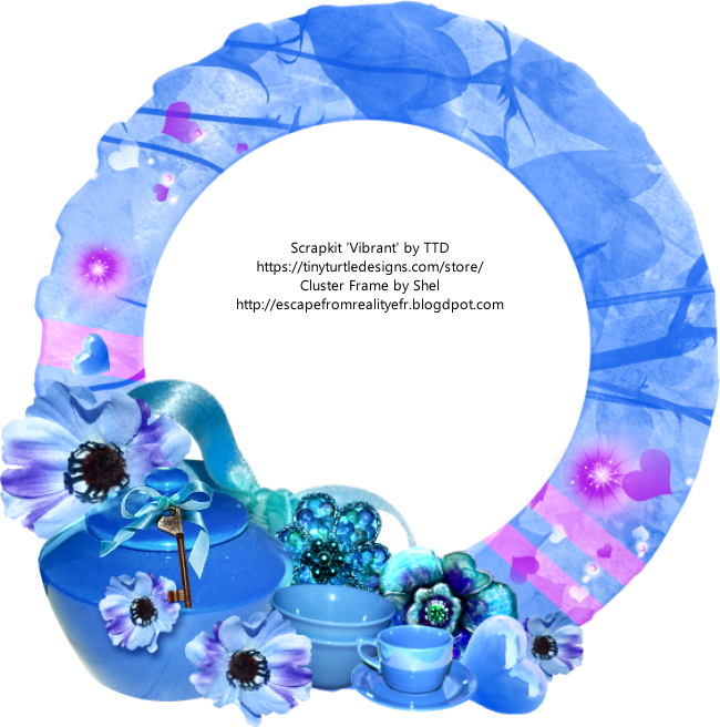 Escape From Reality Blog: FTU 'Vibrant' Cluster Frames TTD