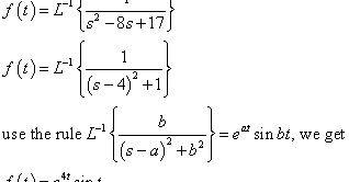 Differential Equations Solved Examples: Inverse Laplace Transform of 1 ...