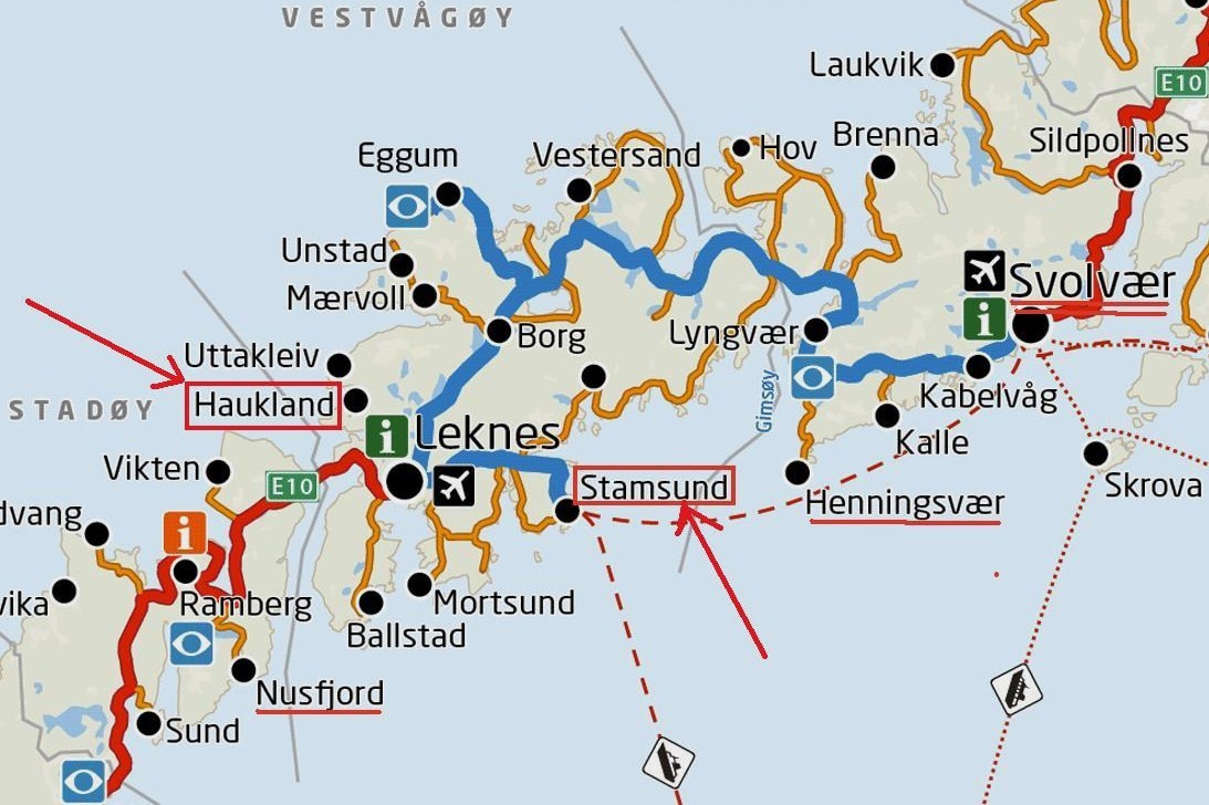 Ultima Thule: Stamsund, Lofoten Islands- cheerful scenery plus a ...