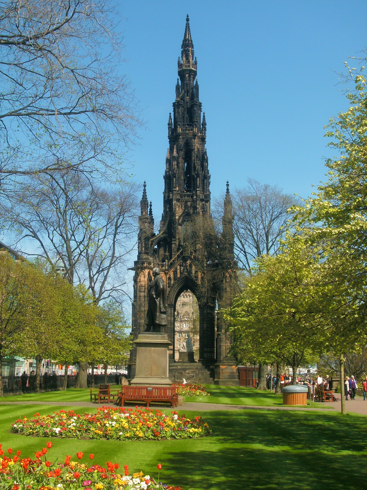 In Progress: Sir Walter Scott Memorial, Edinburgh