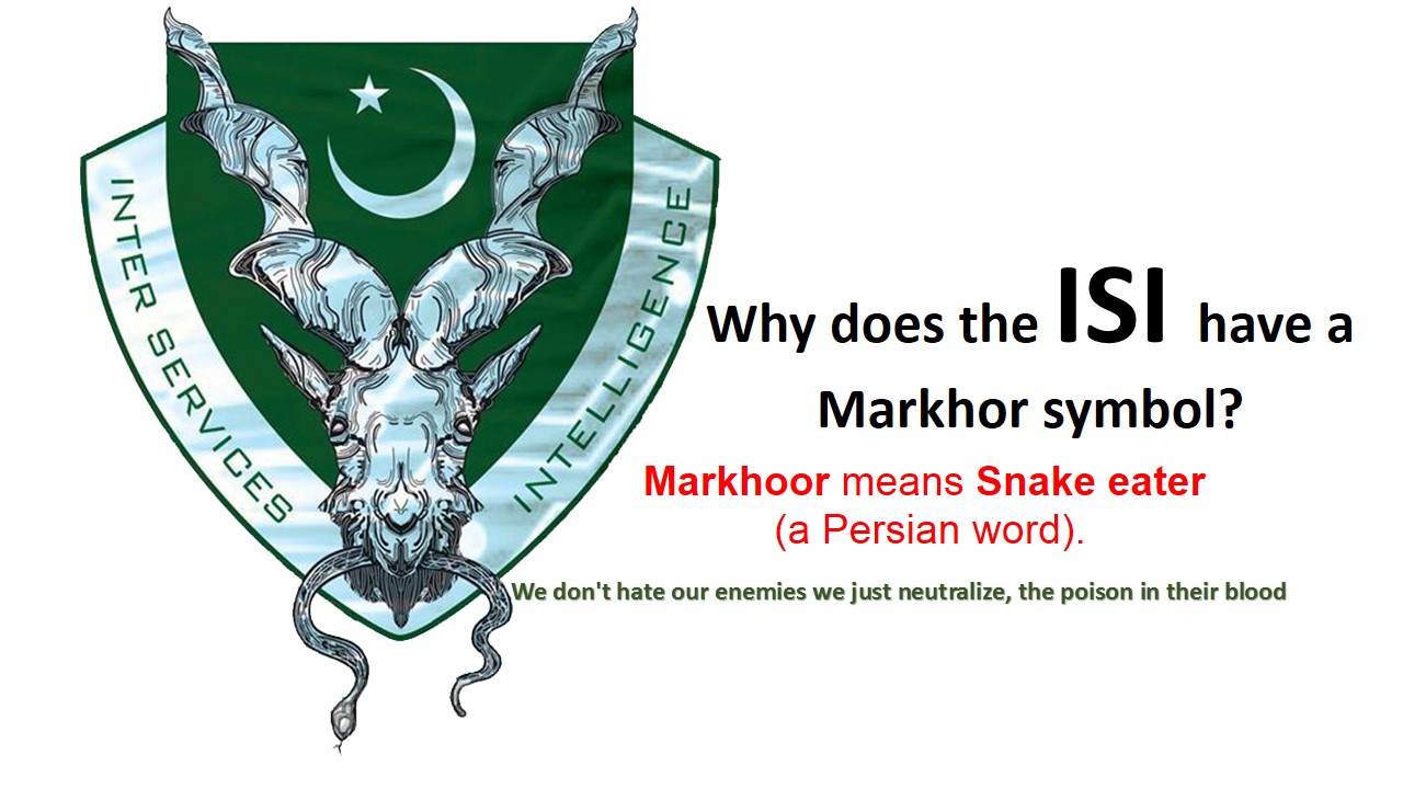 Why does the ISI have a Markhor Symbol? - Haripur Today