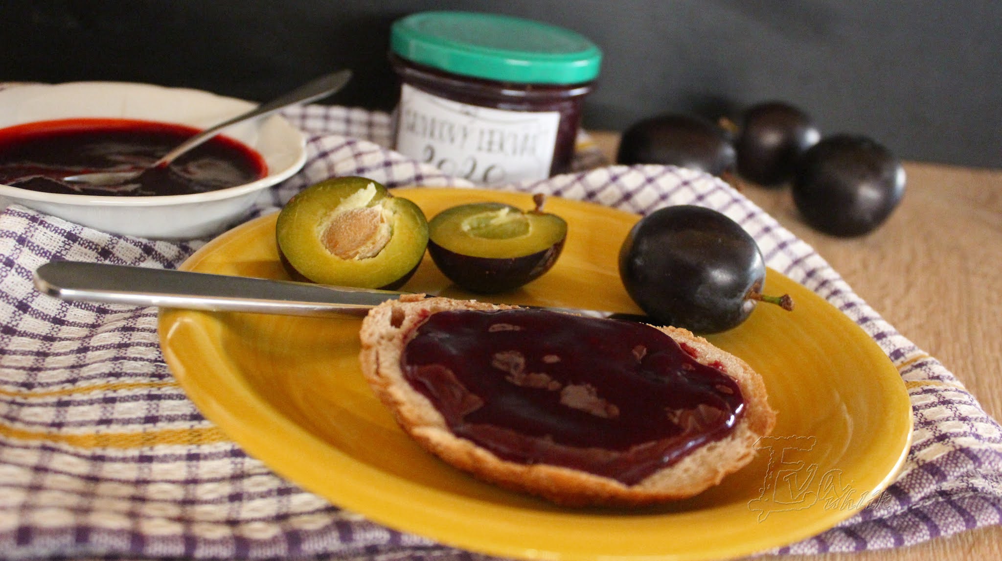 o varení...: Slivkový lekvár