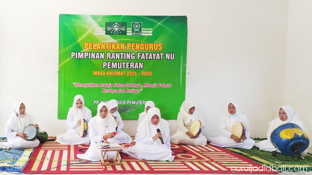 Pelantikan Ranting Fatayat NU Ranting Desa Pemuteran Periode 2021-2026 ...