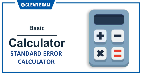 Standard Error Calculator Standard Error Calculator