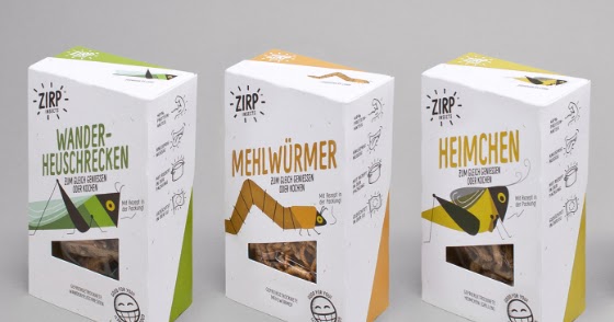 Zirp Insects - Edible Insects on Packaging of the World - Creative ...