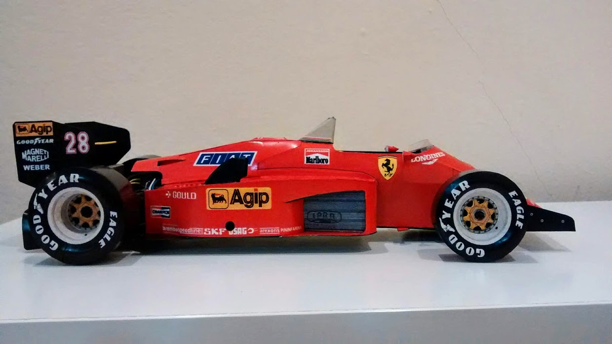 Ferrari 156/85 1985 - F1 Paper