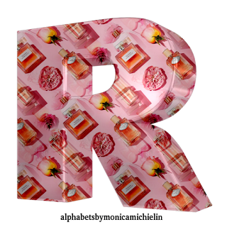 M. Michielin Alphabets: PERFUME ALPHABET PNG, ALFABETO DE PERFUME PNG