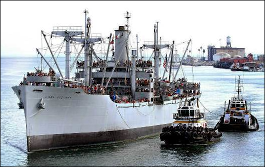 Take a Trip on a Survey Ship: USNS Michelson: Liberty Ship or Victory Ship