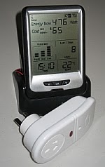 4.5 Inch Screen Plug In Socket Wireless Electricity Monitor