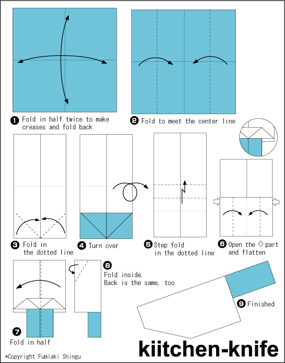 Kiitchen Knife Easy Origami Instructions For Kids kiitchen-knife-easy-origami-instructions-for-kids