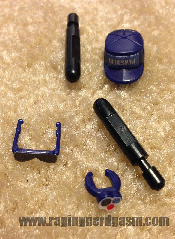 Raging Nerdgasm: Blue SWAT figure by Bandai 1994