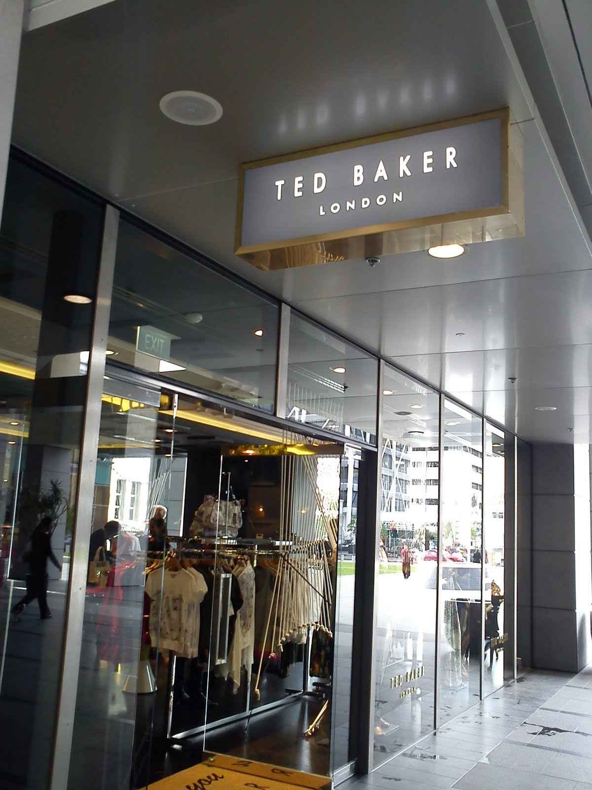 From the rooftop.....: Ted Baker has arrived!