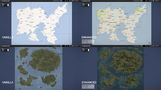 Arma 3 の地図を読みやすくする Enhanced Map MOD | 弱者の日記^^ - Arma 3 MODとアドオン紹介