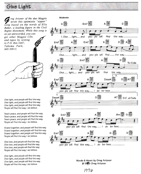 O For Tuna Orff: Give Light